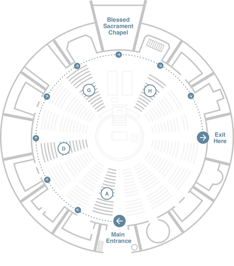 Met Cathedral Floor plan - Liverpool Metropolitan